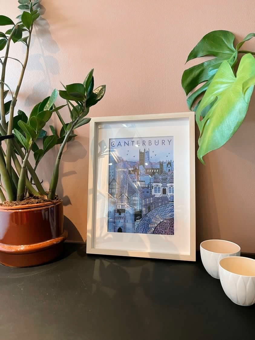 Location posters – Designed by Leanne